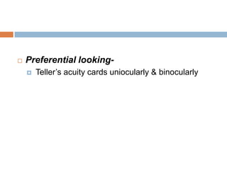 Management of paediatric cataract DrBP | PPTX