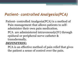 Management of Pain. Pharmacological nonpharmacological Management.pptx