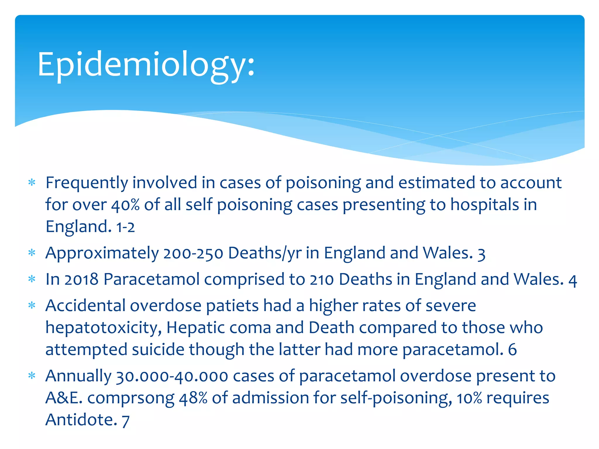 Management of paracetamol overdose in adults | PPTX
