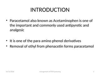 MANAGEMENT OF PARACETAMOL POISONING.pptx