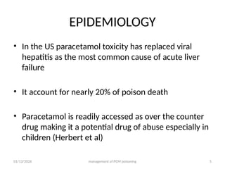 MANAGEMENT OF PARACETAMOL POISONING.pptx