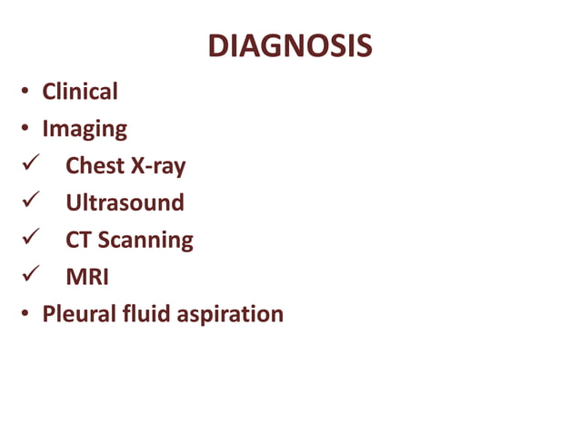 Management of Parapneumonic Effusion and Empyema | PPTX