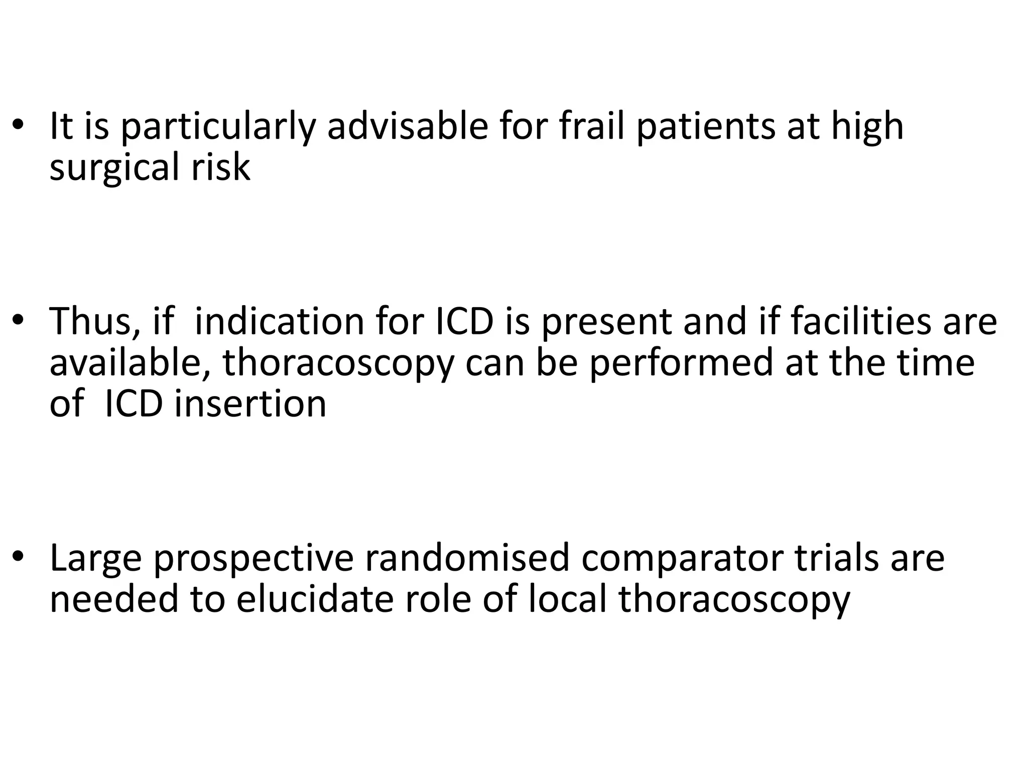Management of parapneumonic effusion and empyema | PPTX