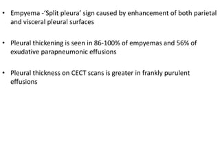 Management of parapneumonic effusion and empyema | PPTX