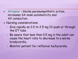 Management of patients with complications from heart diseases | PPTX