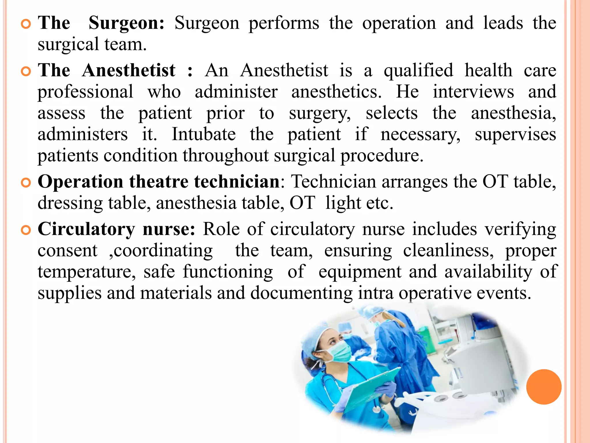 Management Of Patient Undergoing Surgery | PDF