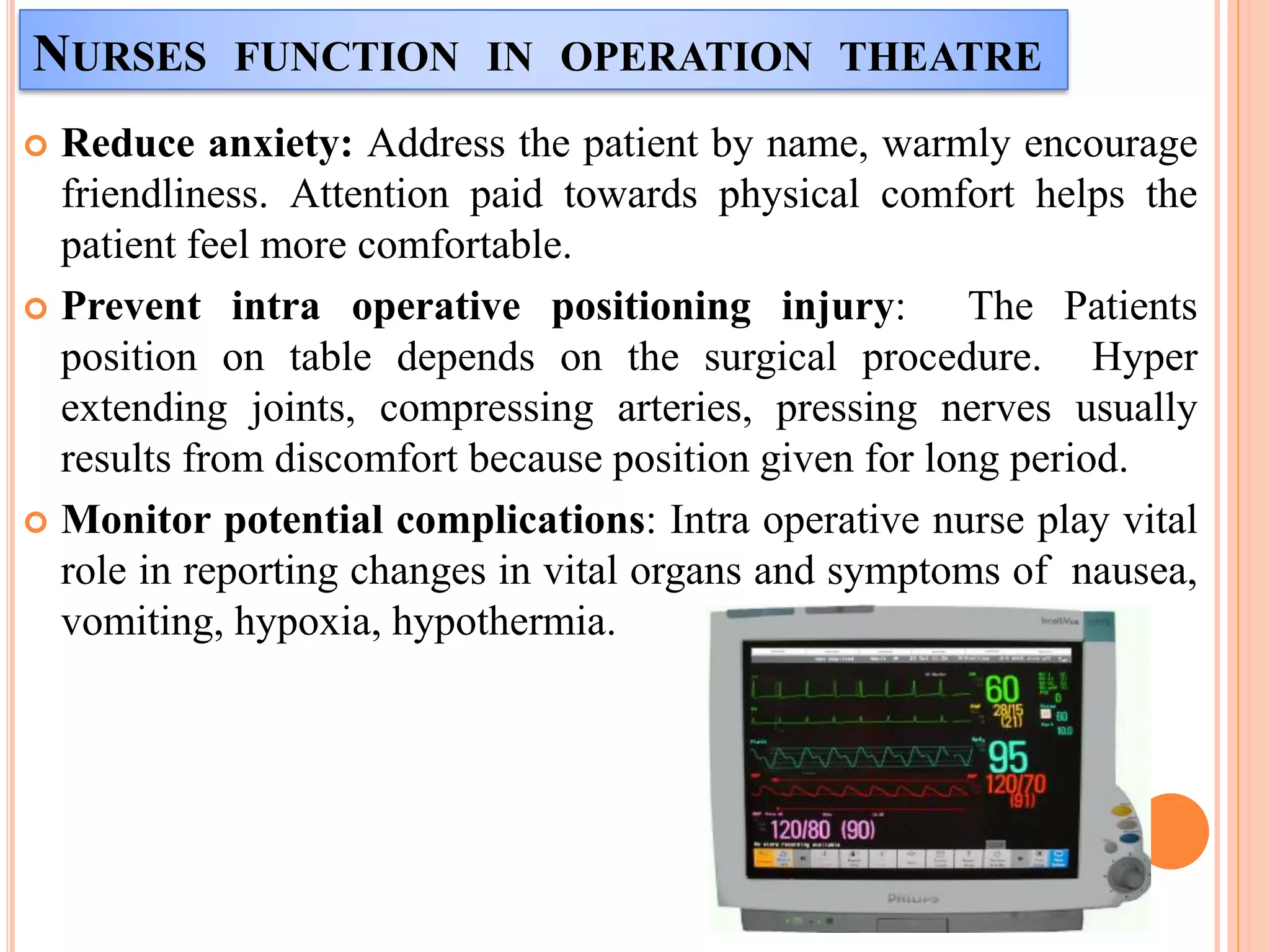 Management Of Patient Undergoing Surgery | PDF