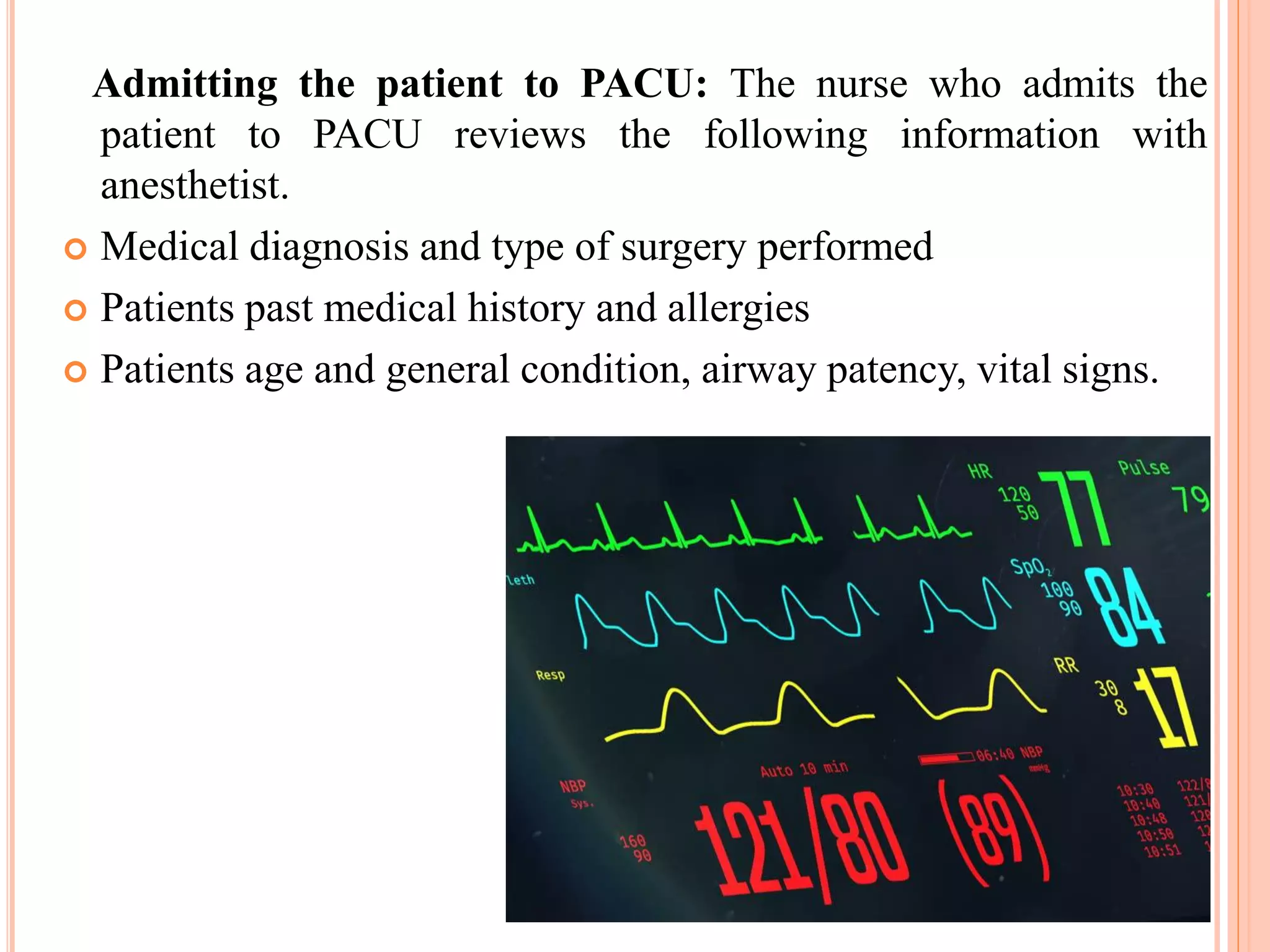 Management Of Patient Undergoing Surgery | PDF