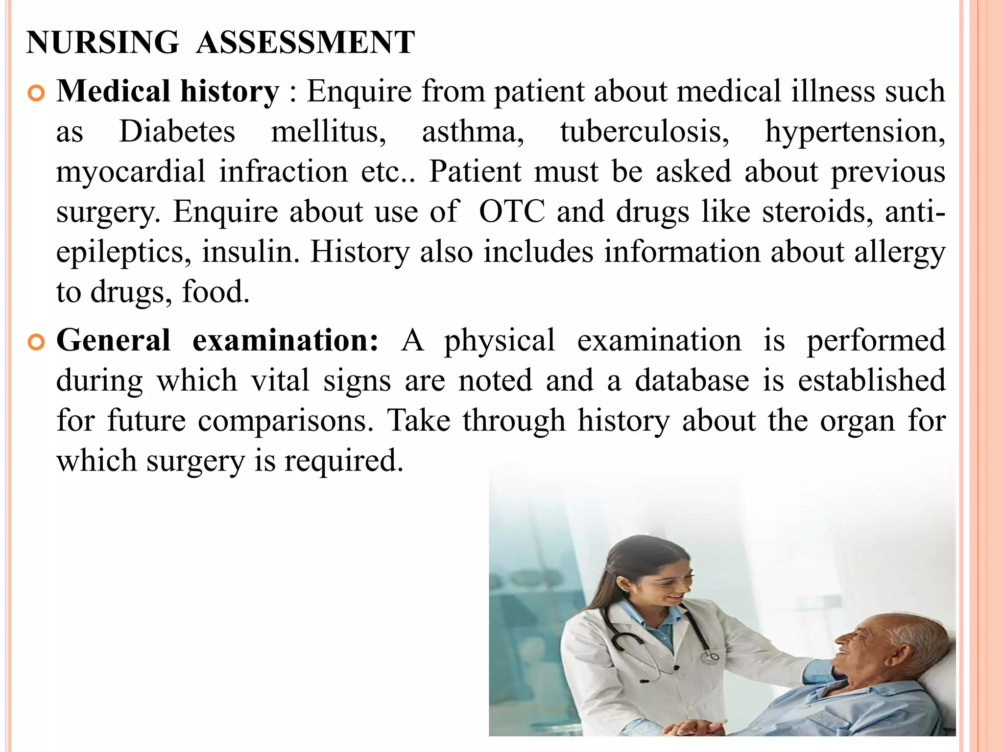 Management Of Patient Undergoing Surgery | PDF