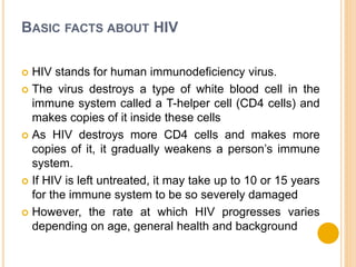 Management of patient with AIDS | PPTX