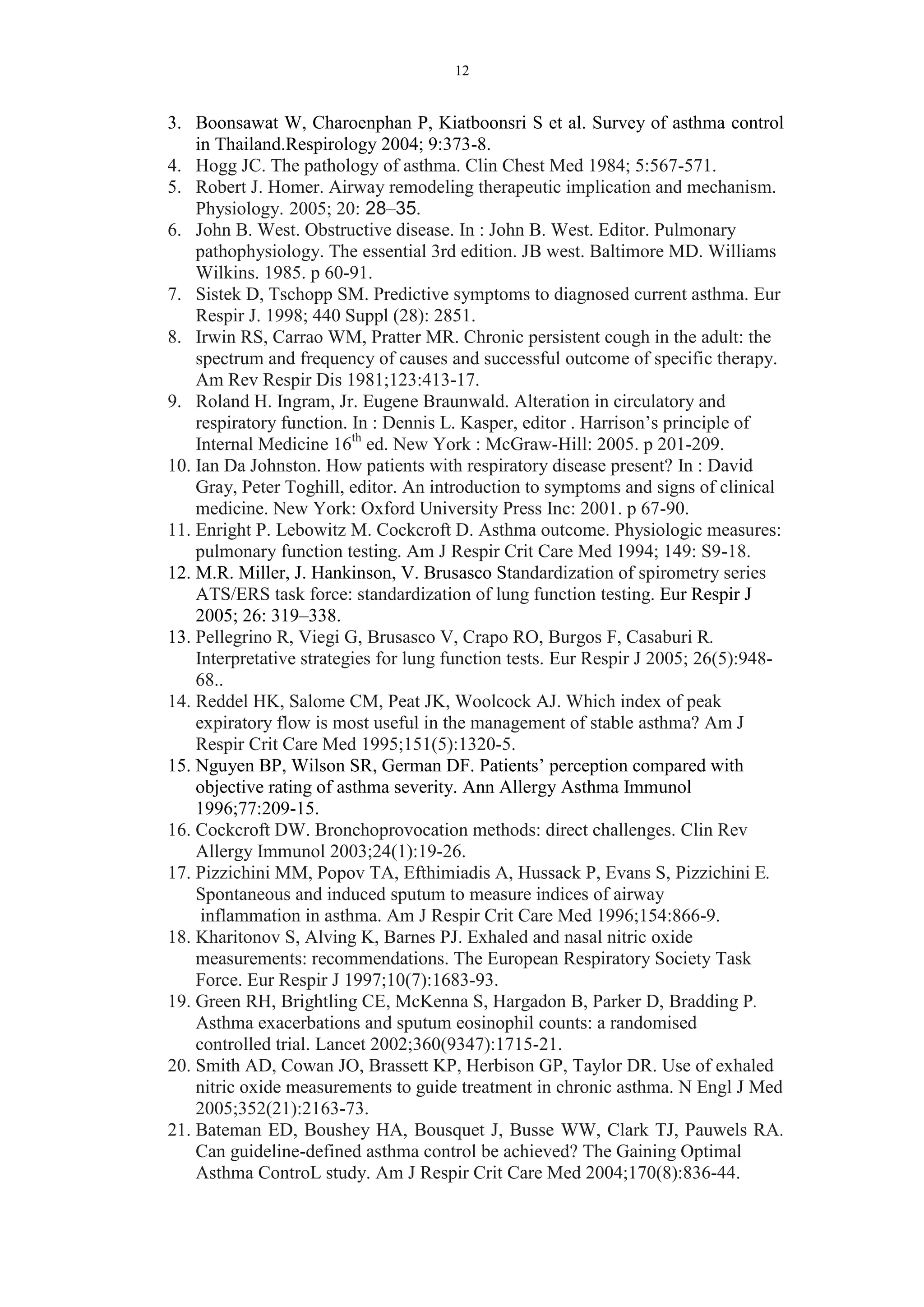 Management of patient with asthma | PDF