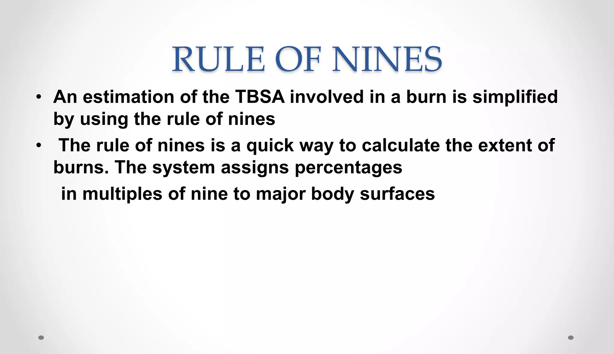 Management of patient with burns | PPTX