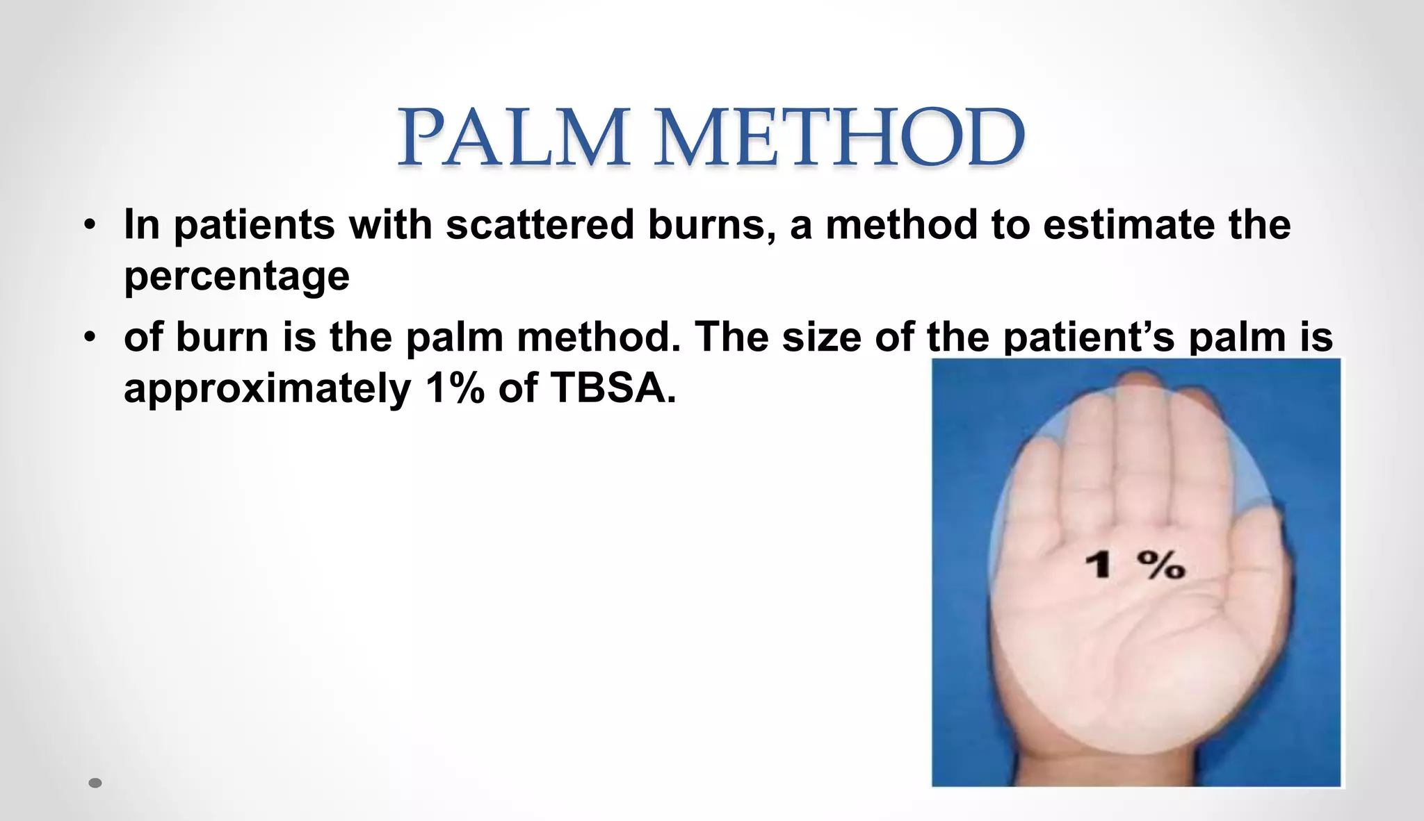 Management of patient with burns | PPTX