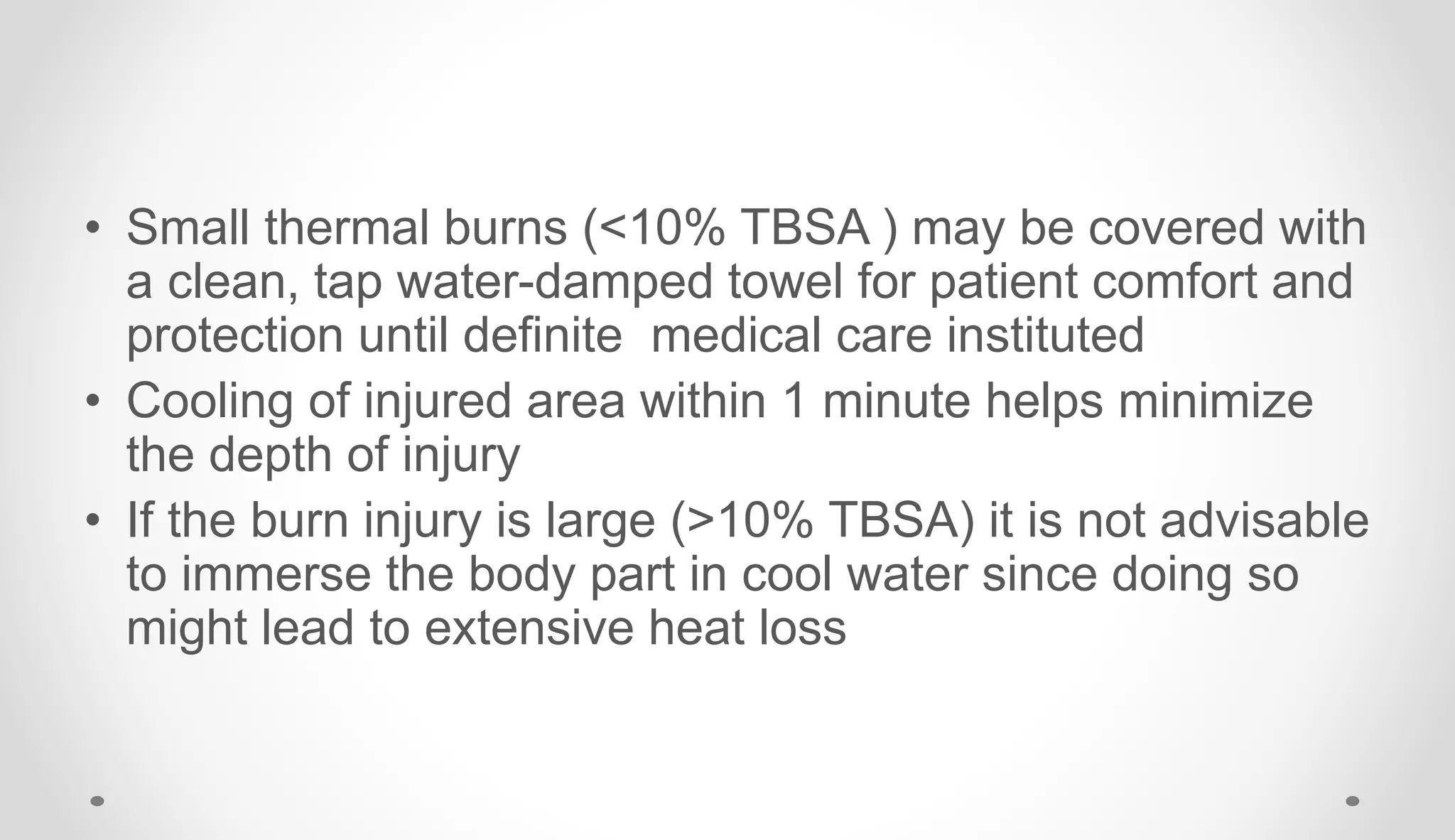 Management of patient with burns | PPTX