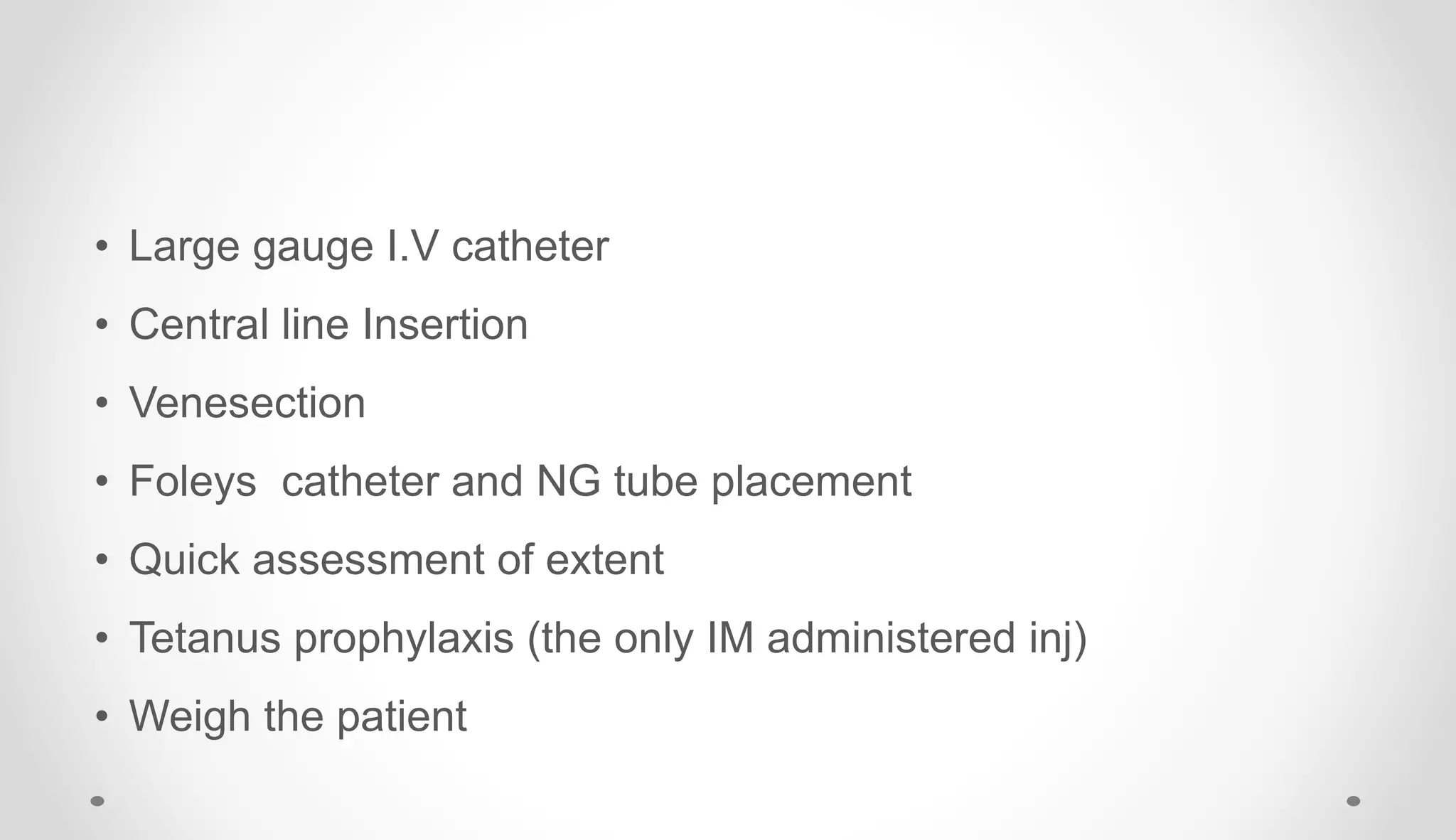 Management of patient with burns | PPTX