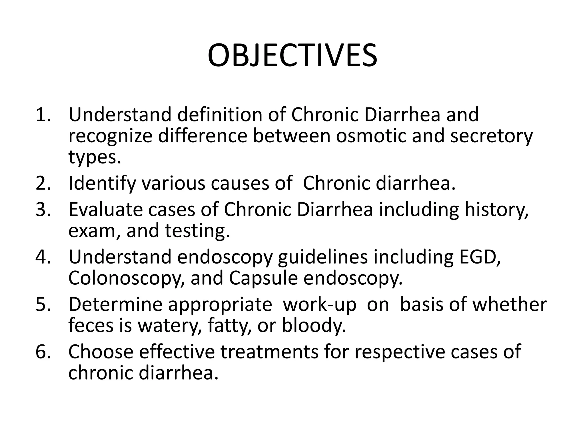 Management of patient with chronic diarrhea.ppt