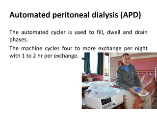 peritoneal dialysis, management of chronic renal failure | PPTX