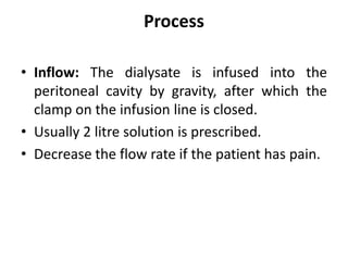 peritoneal dialysis, management of chronic renal failure | PPTX