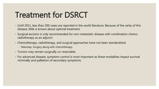 Management of patient with right upper quadrant pain. (desmoplastic ...