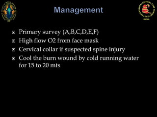Management of pediatric burns Prof. Dr. Maheswari Ganesan | PPT