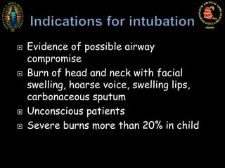 Management of pediatric burns Prof. Dr. Maheswari Ganesan | PPT