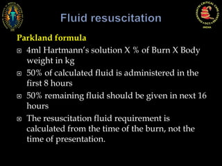 Management of pediatric burns Prof. Dr. Maheswari Ganesan | PPT