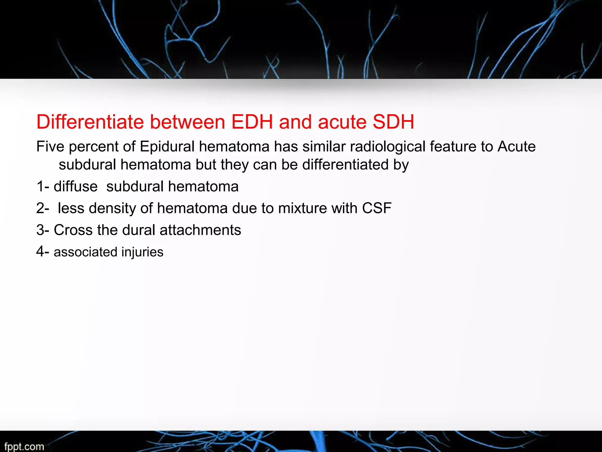 Management of pediatric head injury | PPT