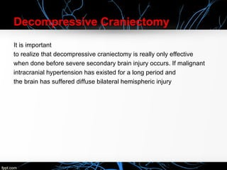 Management of pediatric head injury | PPT