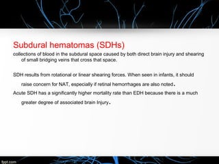 Management of pediatric head injury | PPT