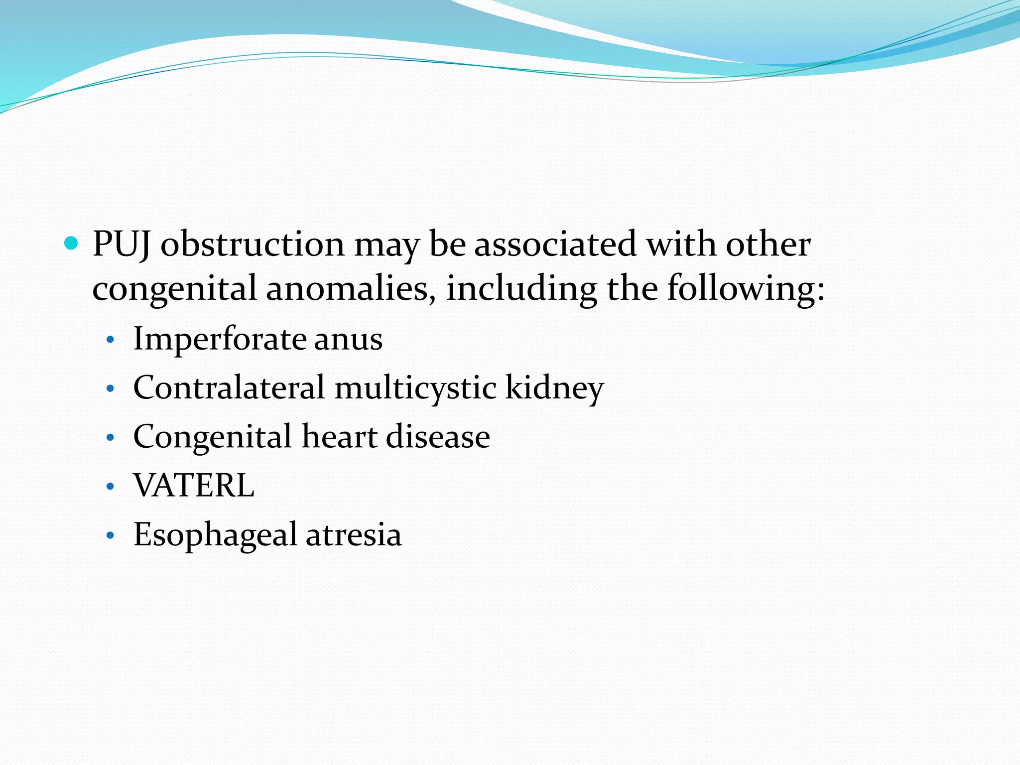 Management of pelviureteric junction obstruction onyeze copy | PPTX