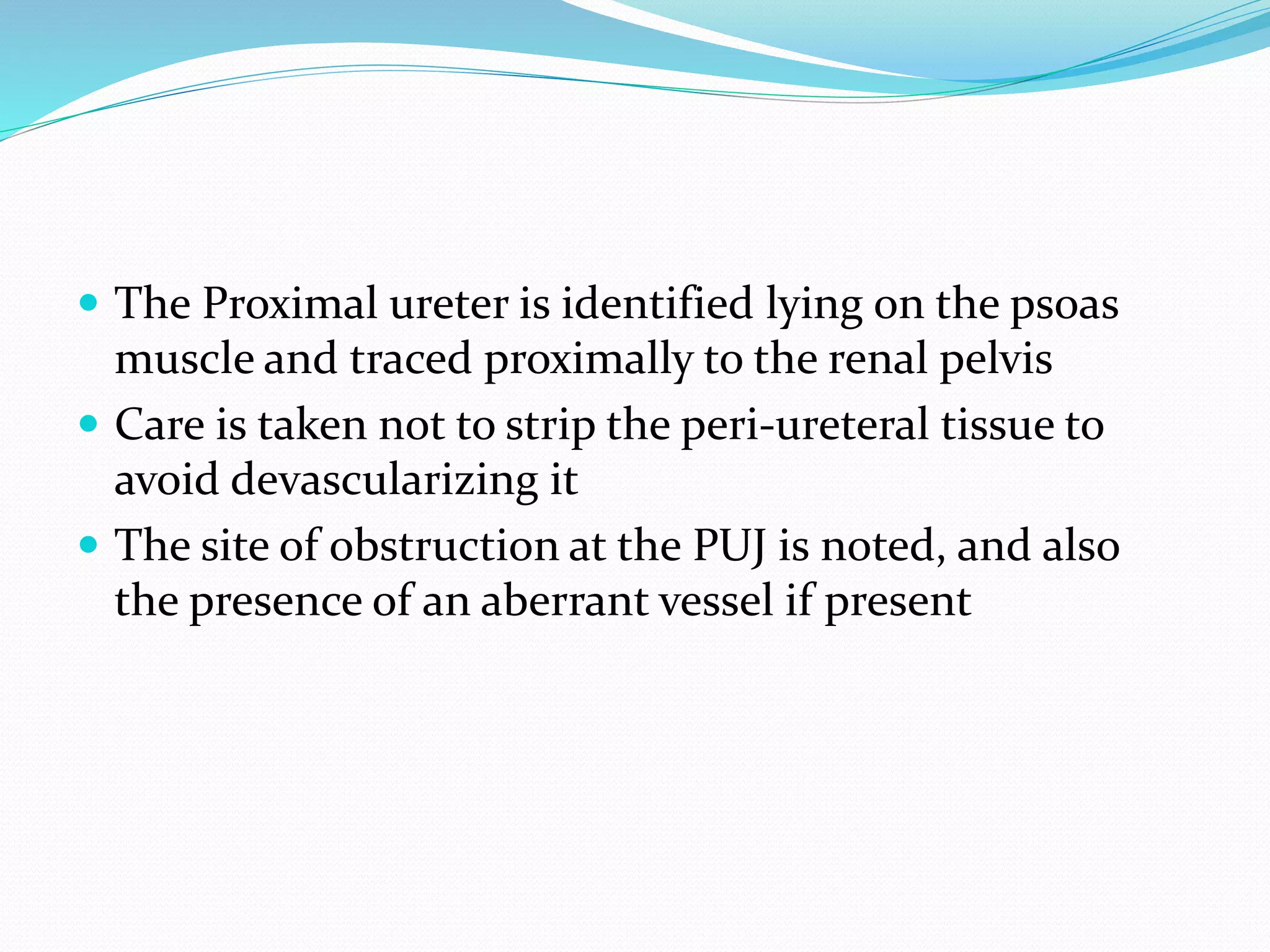 Management of pelviureteric junction obstruction onyeze copy | PPTX