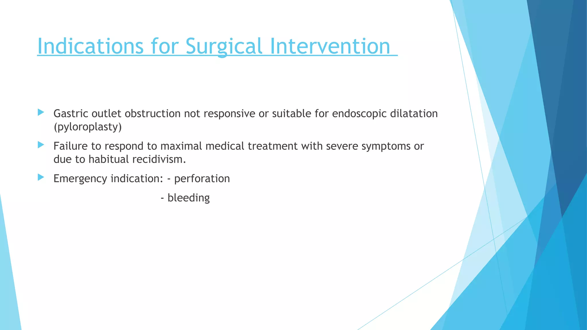 Management of peptic ulcer disease | PPT