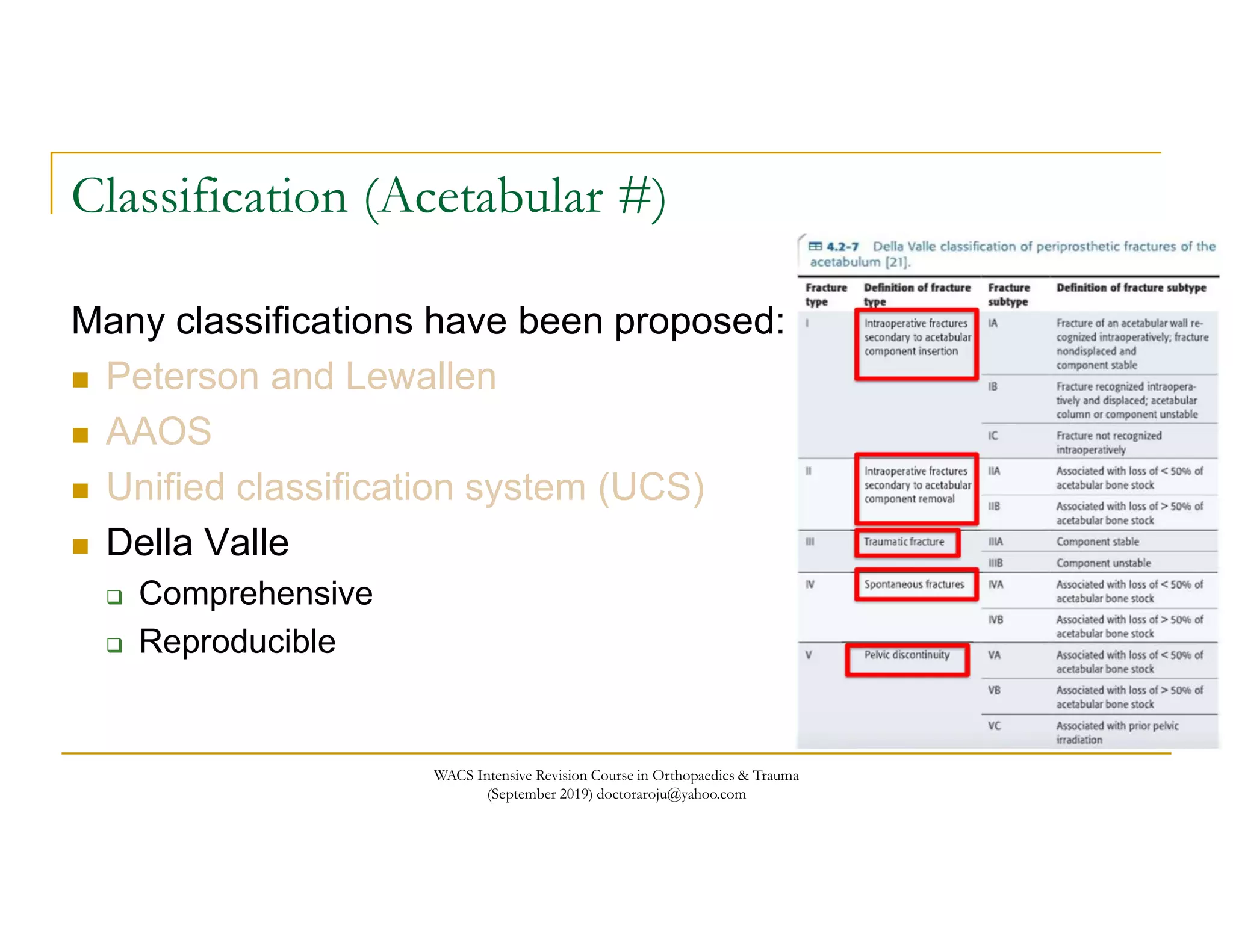 Management of peri prosthetic fractures | PDF