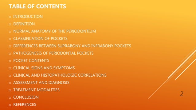 Management of Periodontal Pockets | PPTX