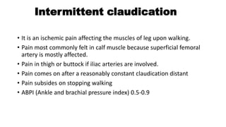 Management of peripheral vascular disease by Sunil Kumar Daha | PPTX