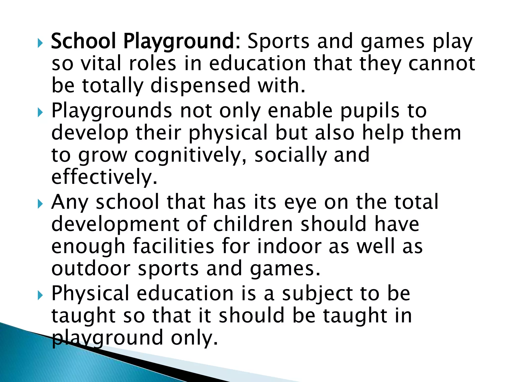 Management of Physical Resources in School | PPTX
