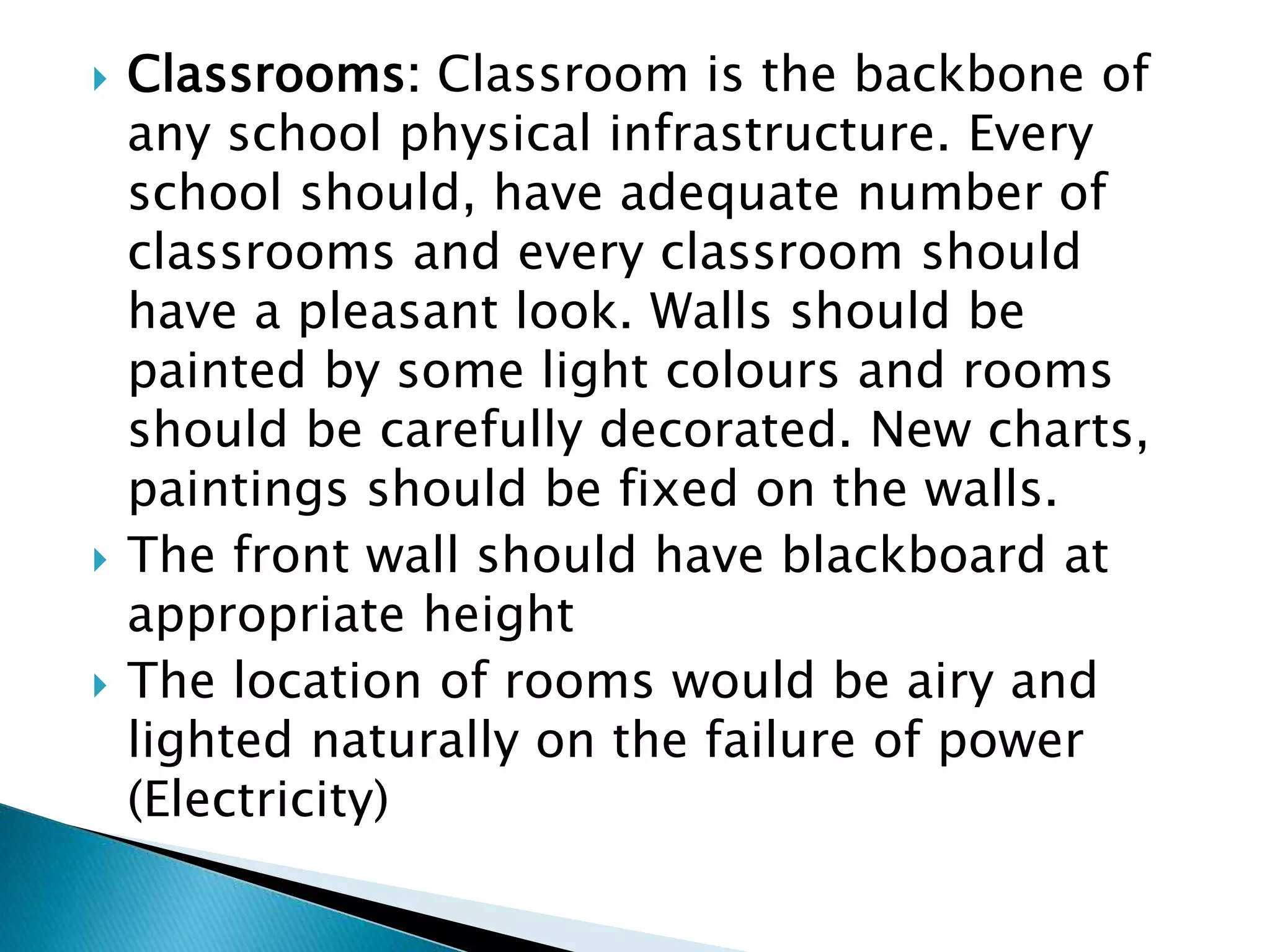 Management of Physical Resources in School | PPTX
