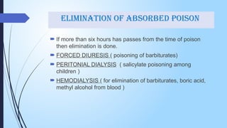 Management of poison_.pptx,it's types causes | PPTX | First Aid | Injuries