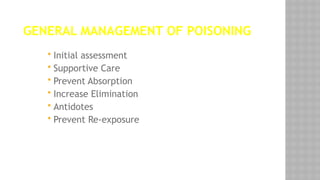 Management of acute poisoning .pptx