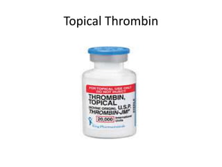 Management of post extraction bleeding | PPTX