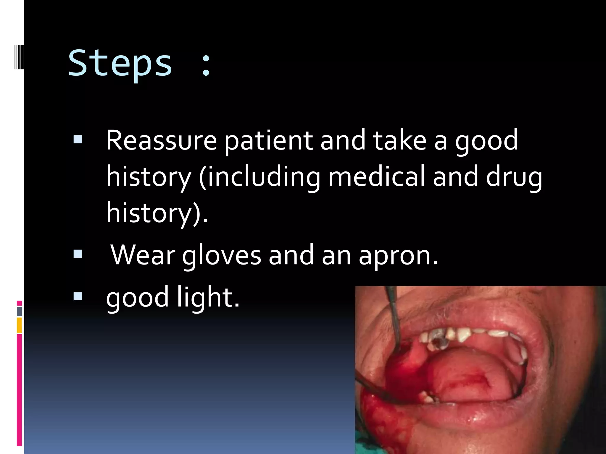 Management of post operative bleeding part | PPTX