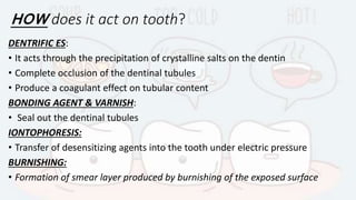 Management of postoperative (root) sensitivity | PPTX