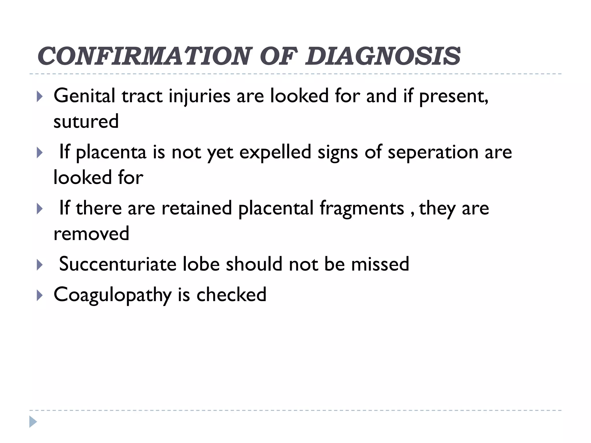 Management of postpartum haemorrhage | PDF