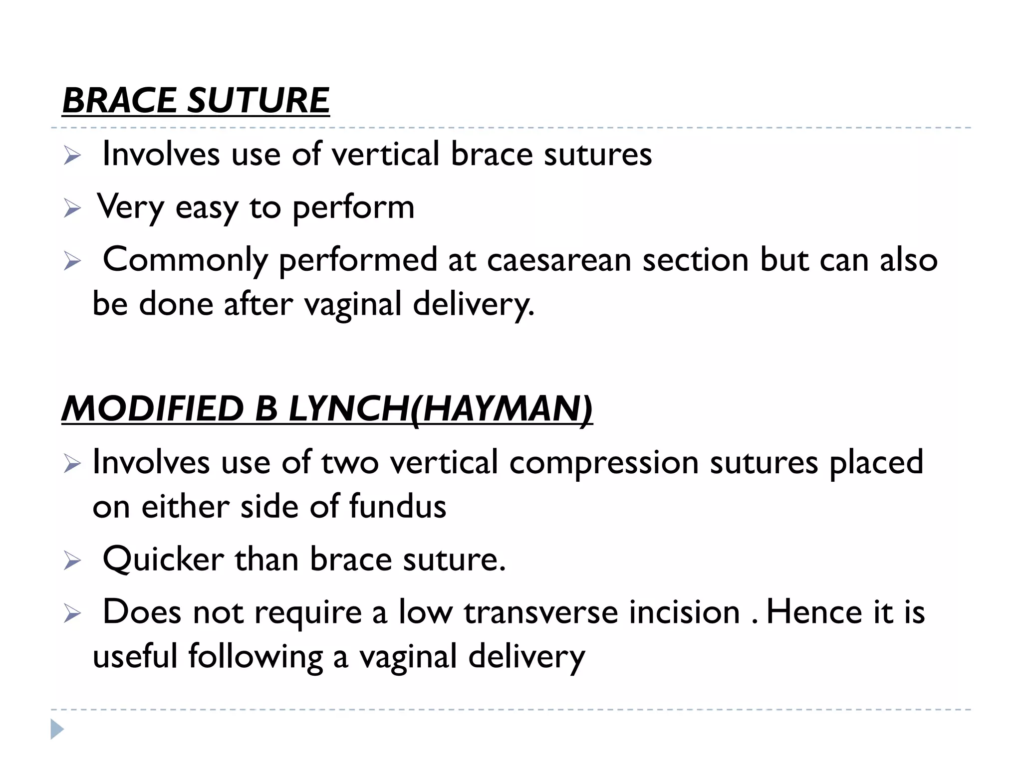 Management of postpartum haemorrhage | PDF