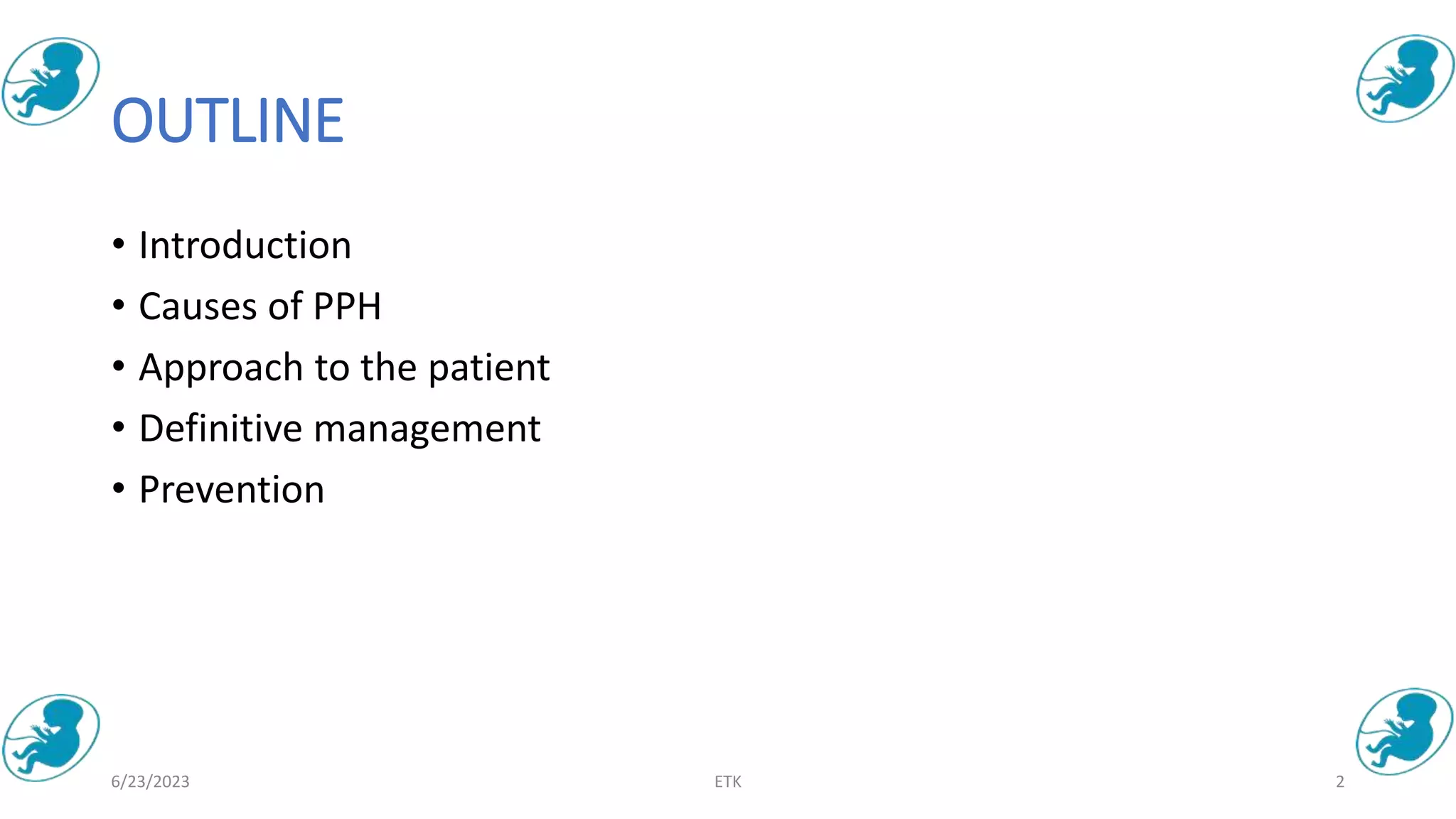 management of PPH.pptx | Pregnancy | Reproductive Health