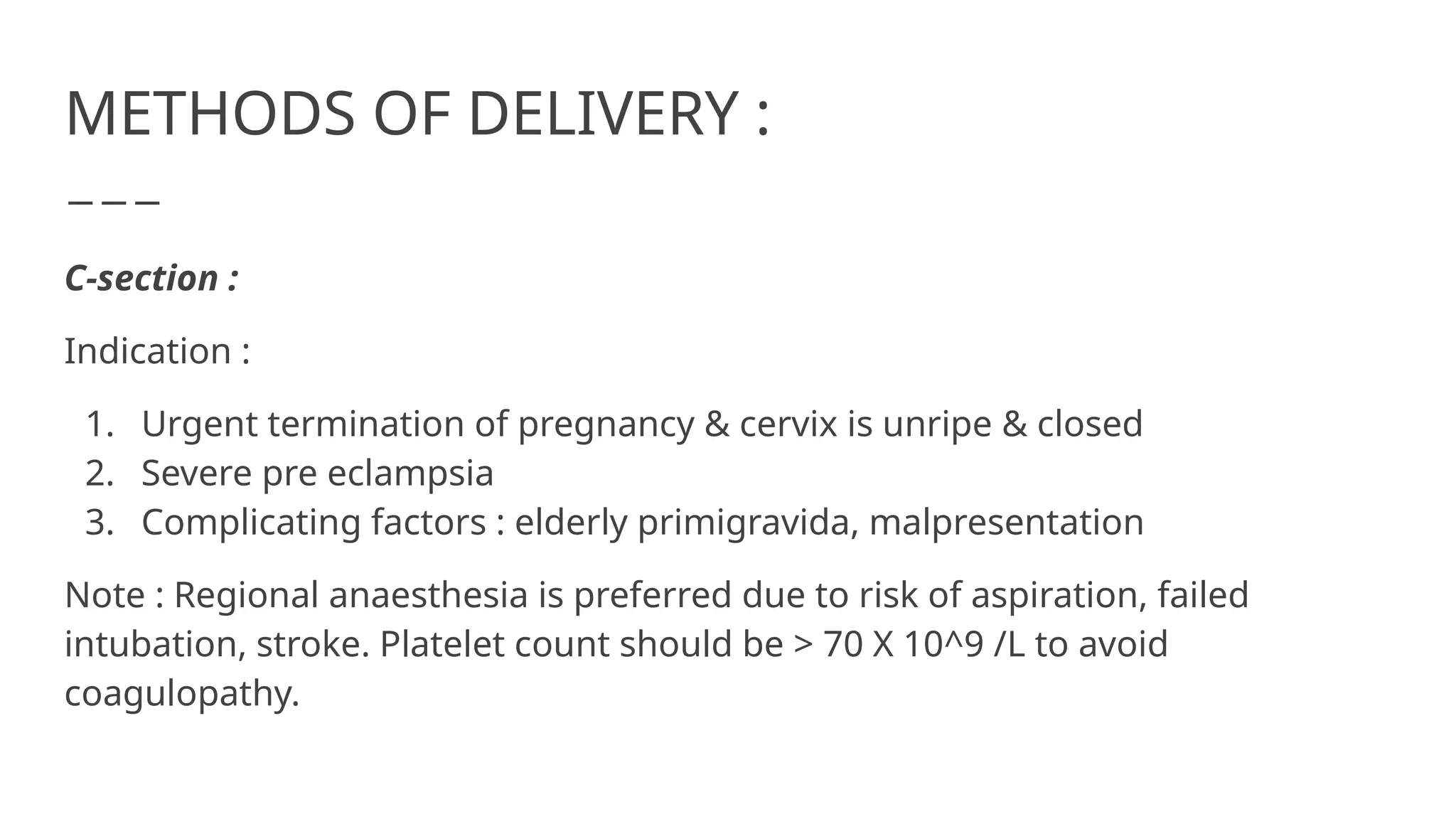 Obstetrics: Management of Pre Eclampsia. | PPTX