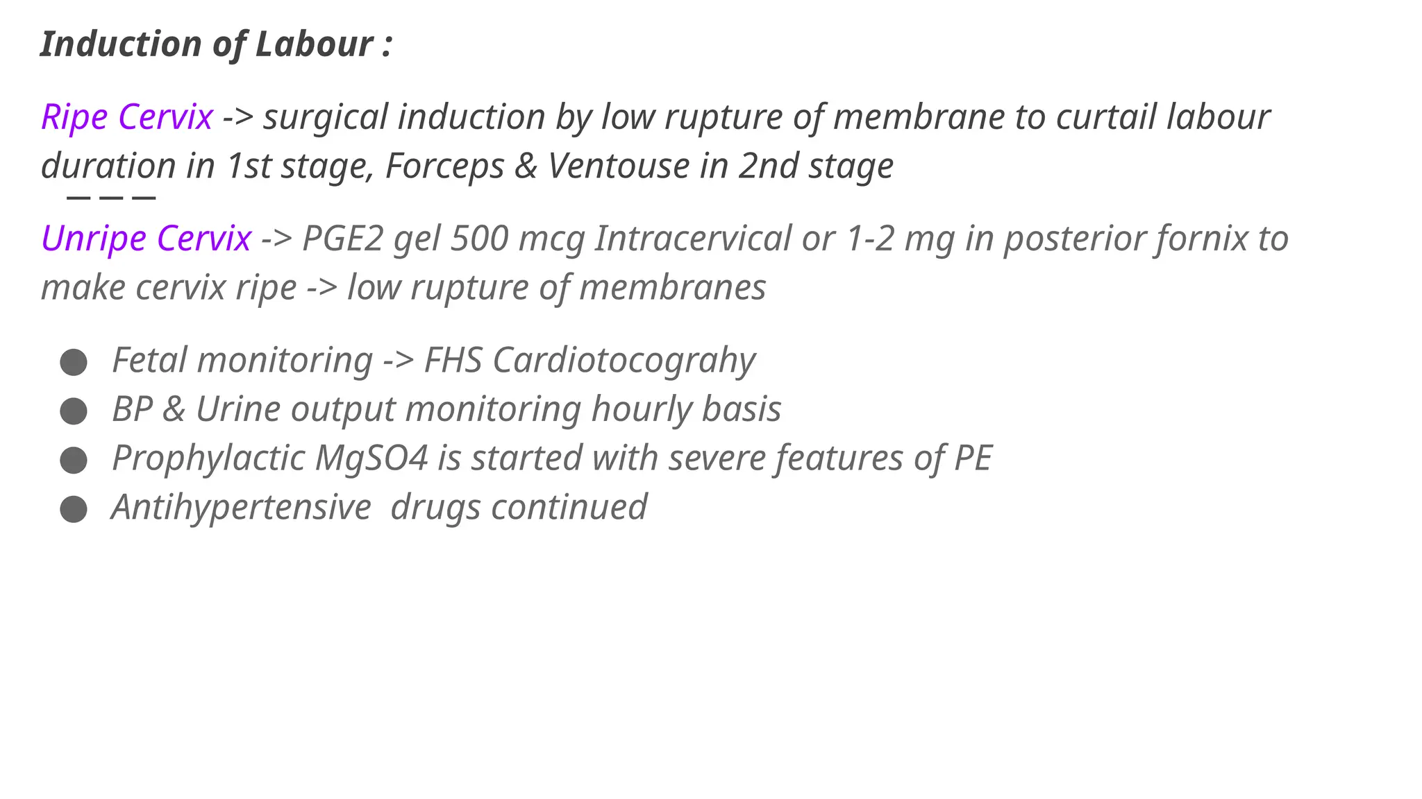 Obstetrics: Management of Pre Eclampsia. | PPTX