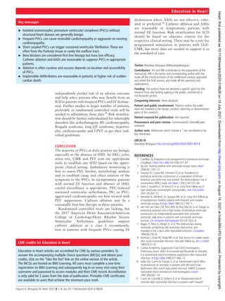Management of premature ventricular complexes | PDF