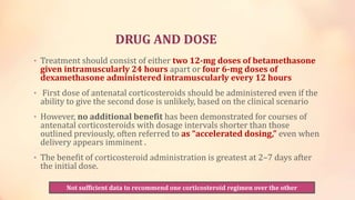 Management of preterm prom on INDUCTION OF LABOUR | PPT