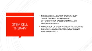 Management of ptyalism and xerostomia | PPTX